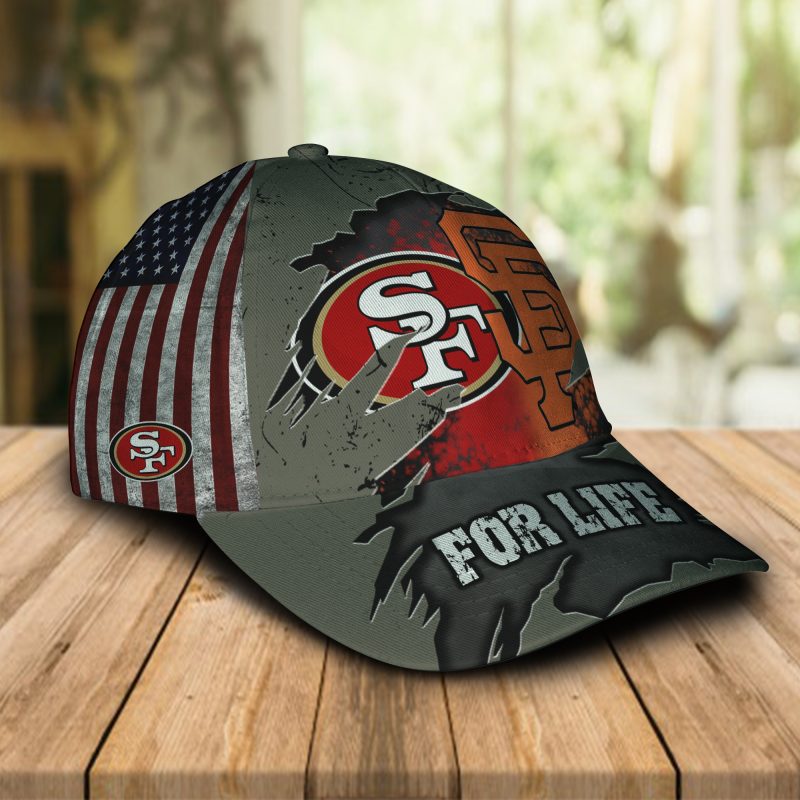 San Francisco 49Ers Vs San Francisco Giants For Life Cap - Hot Sale 2025