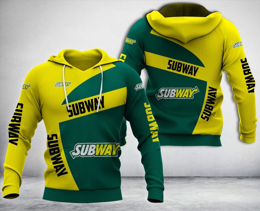Subway 3D Hoodie - Hot Sale 2026