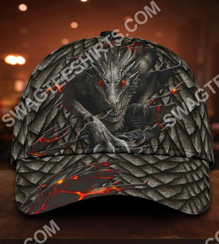 The Dragon Lava All Over Printed Classic Cap - Hot Sale 2025