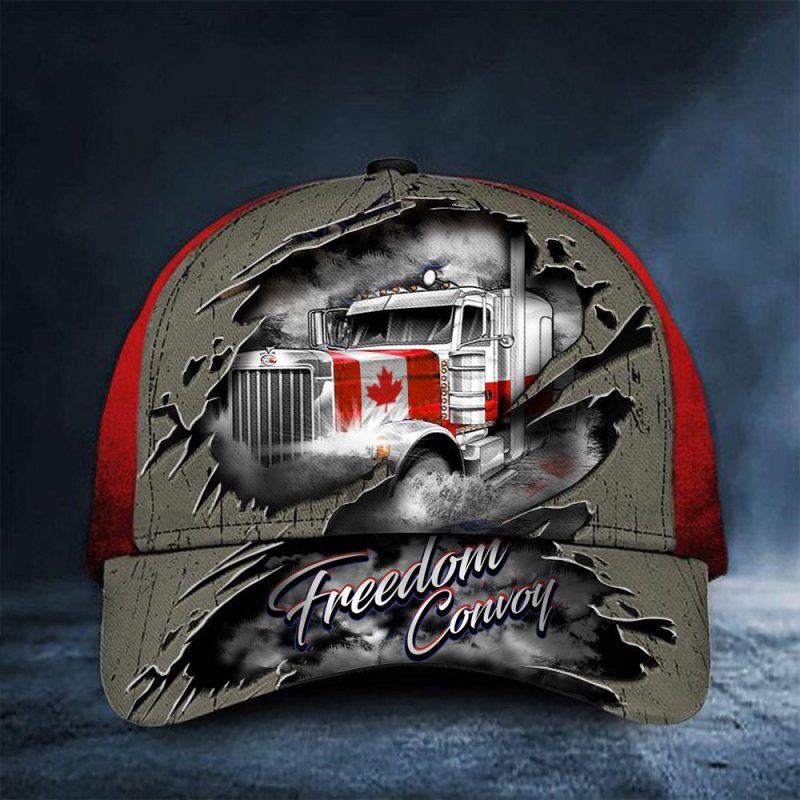 Truck Canada Freedom Convoy Hat For Canadian Truckers Support Merch Cap ...