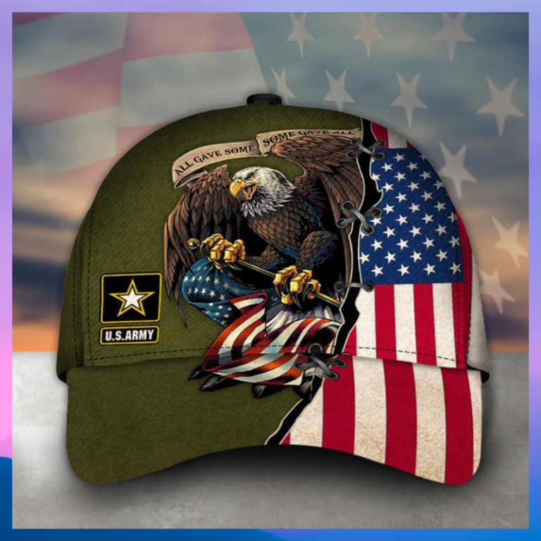 Us Army Eagle Cap All Gave Some Some Gave All Cap - Hot Sale 2026