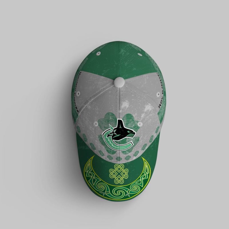 Vancouver Canucks Nhl St.Patrick Days Cap - Hot Sale 2025